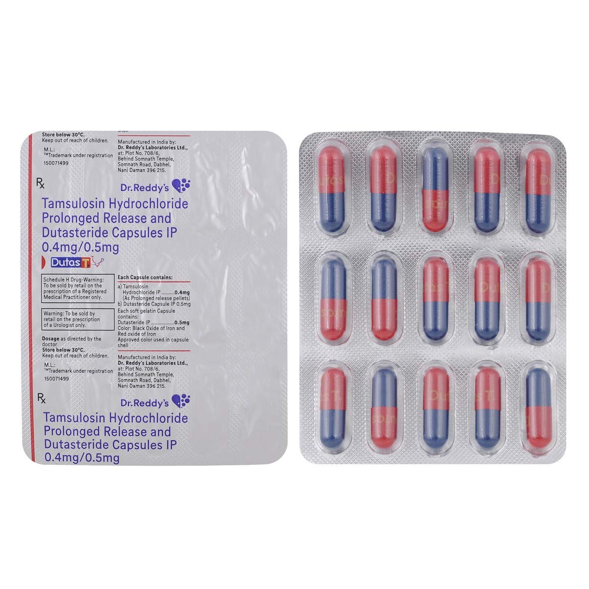 Dutas T+ - Strip of 15 Capsules : Amazon.in: Health & Personal Care
