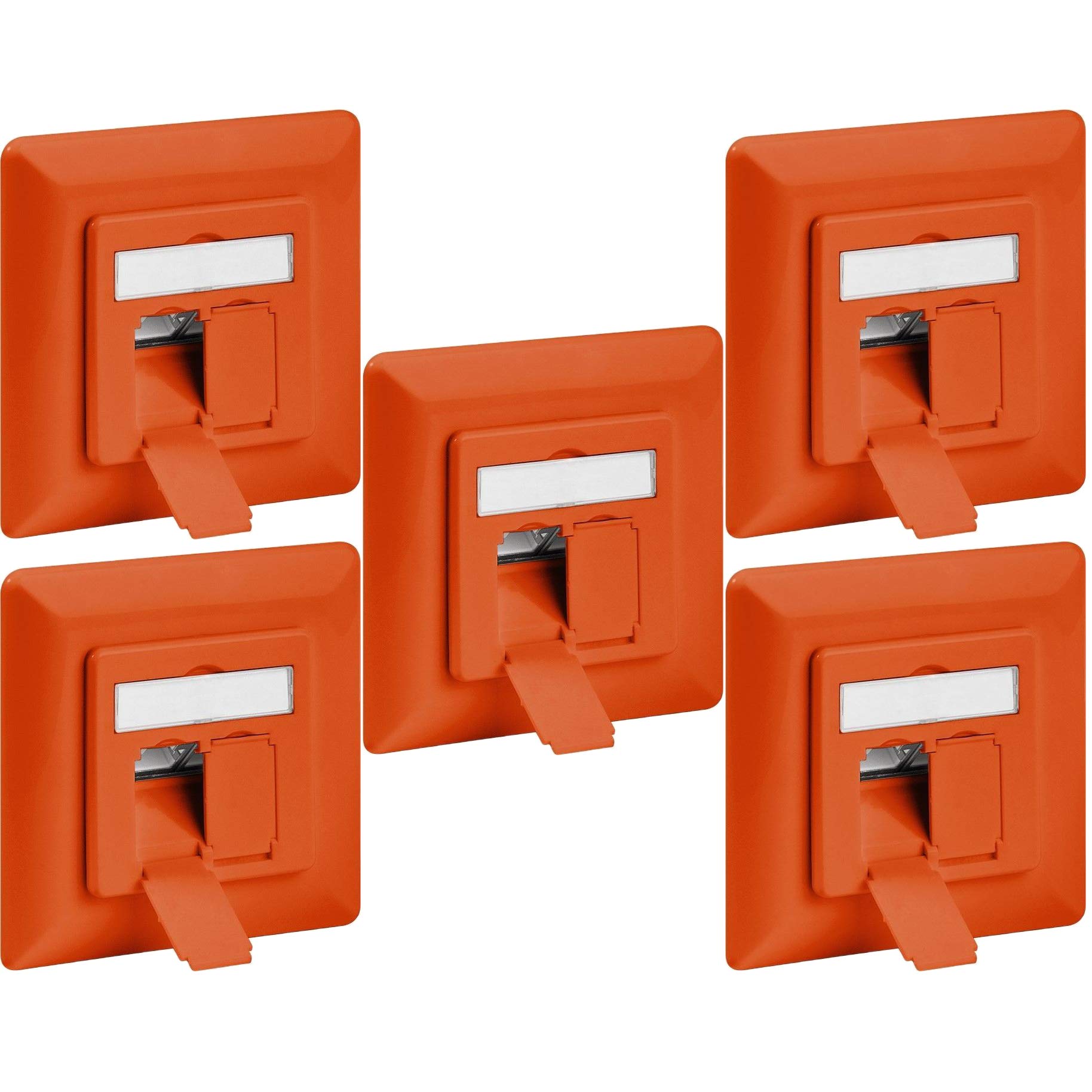 1aTTack.de Network Box Flush-Mounted Socket for Cat5 Cat5e Cat6 Cat7 ...