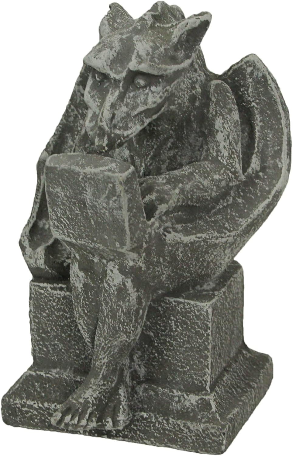 Gargoyle with Laptop Computer Concrete Statue : Amazon.ca: Patio, Lawn ...