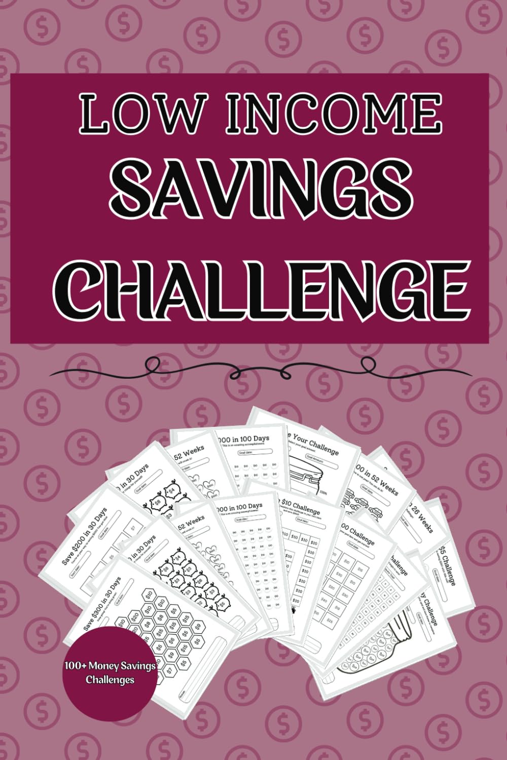 Low Income Savings Challenge Book: Ultimate Saving Challenges | Easy ...