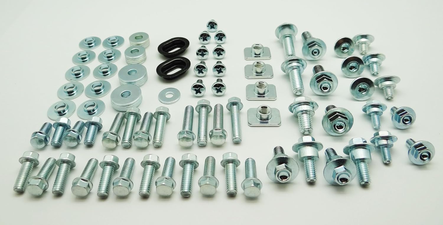 90Pc CRF Specbolt Plastics and Bodywork Bolt Fasteners Kit FITS All ...