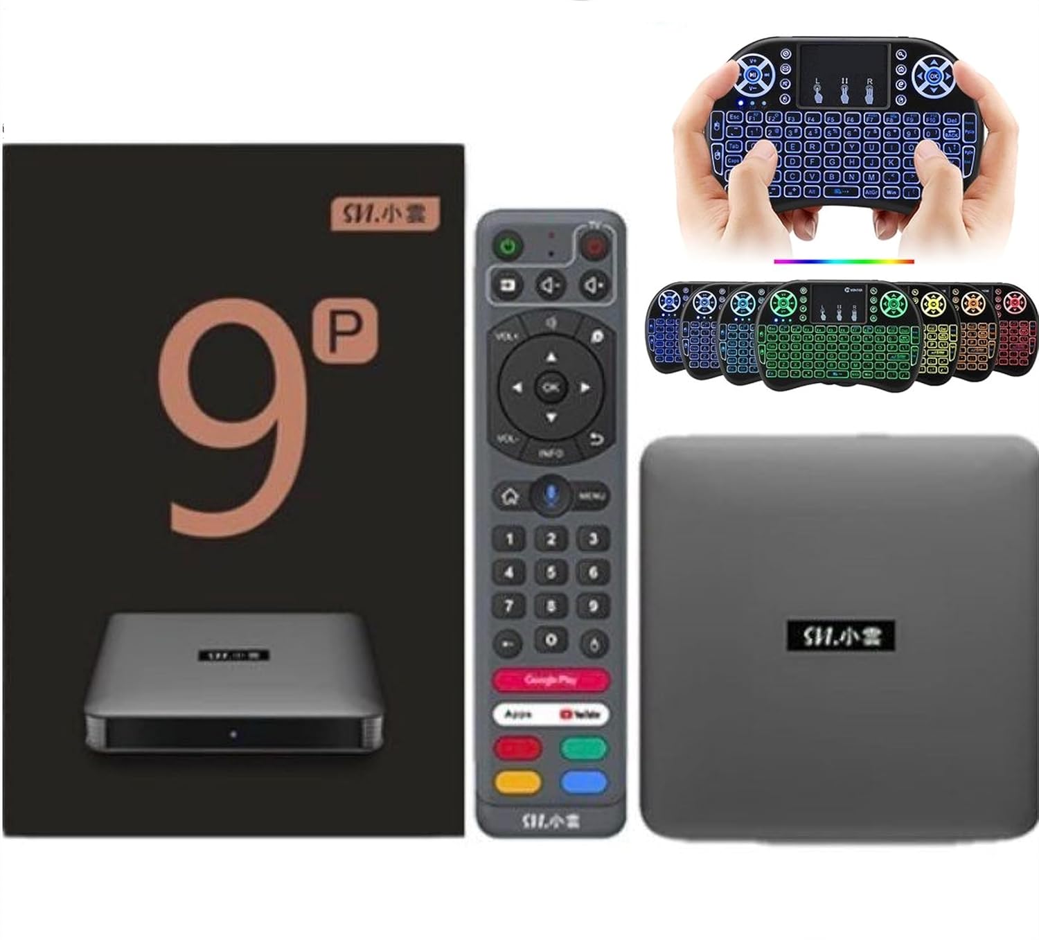 2023 SVICLOUD 9P SVI TV Box Australia + Free Backlit Keyboard 小云 ...