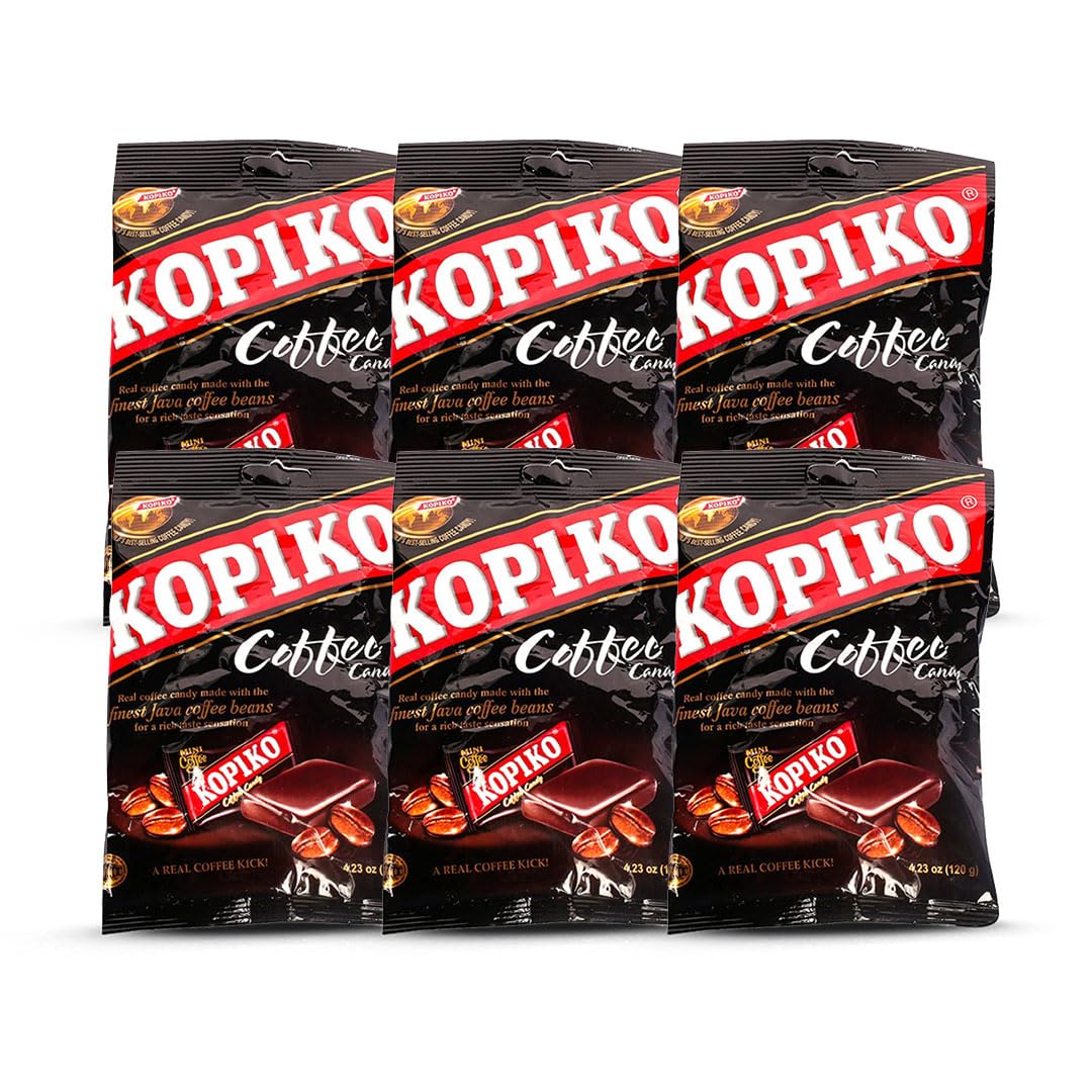 Amazon.com : Kopiko Snack Candy Coffee Bag, 4.23 -Ounce (Pack of 8 ...