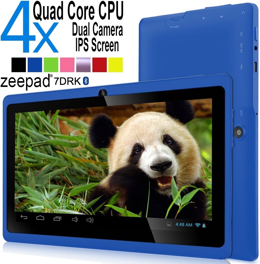 Amazon.com: 7inch Zeepad Android 4.4 KitKat Quad Core 1280800pix IPS ...