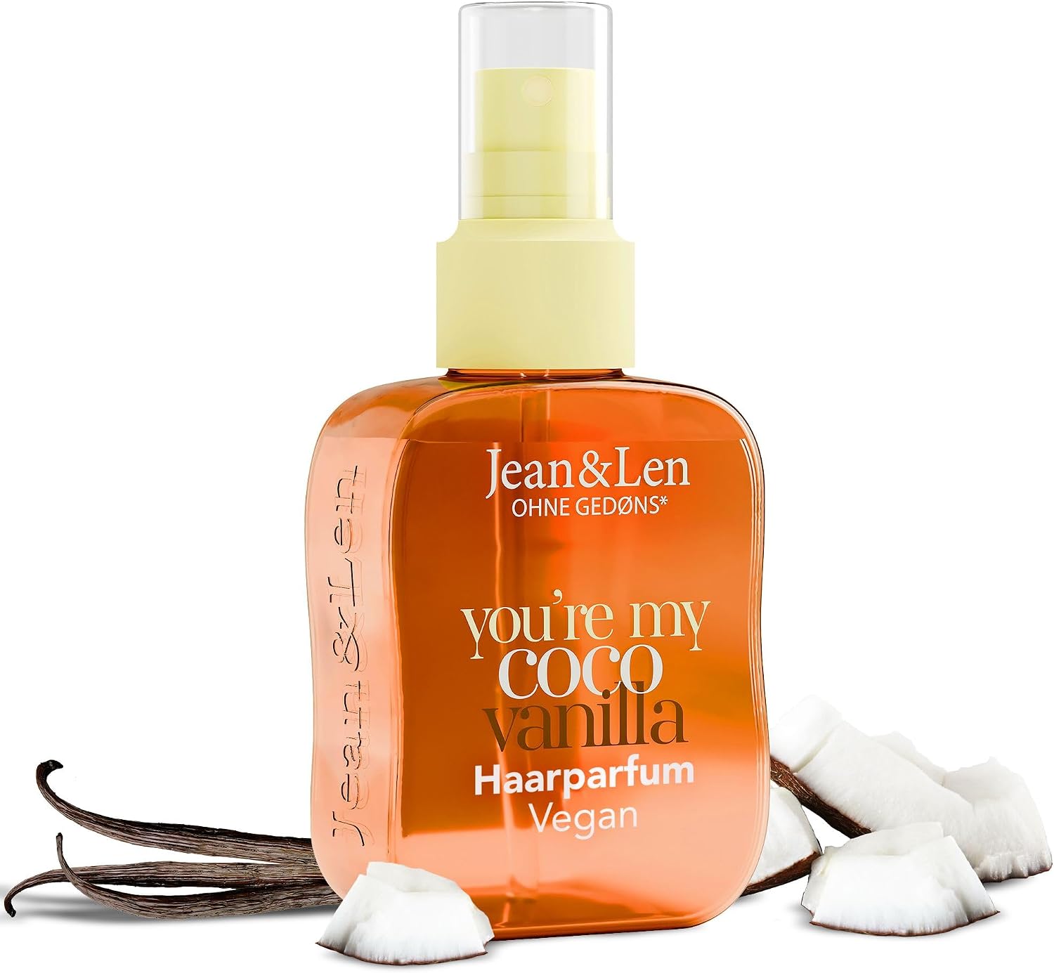 Jean & Len profumo per capelli you're my coco vanilla, profumo di cocco ...
