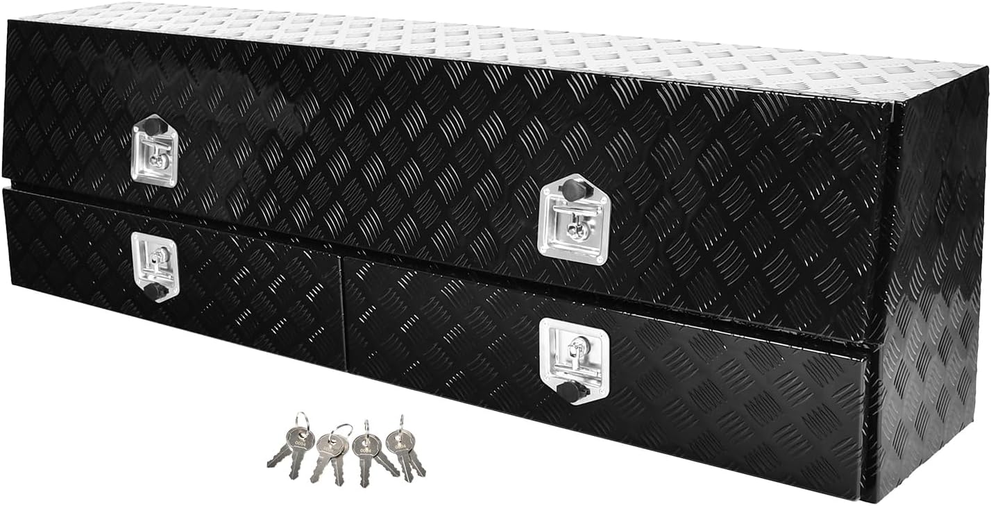 Amazon.com: FGJQEFG 72 Inch Heavy Duty Aluminum Tool Box Truck Car ...