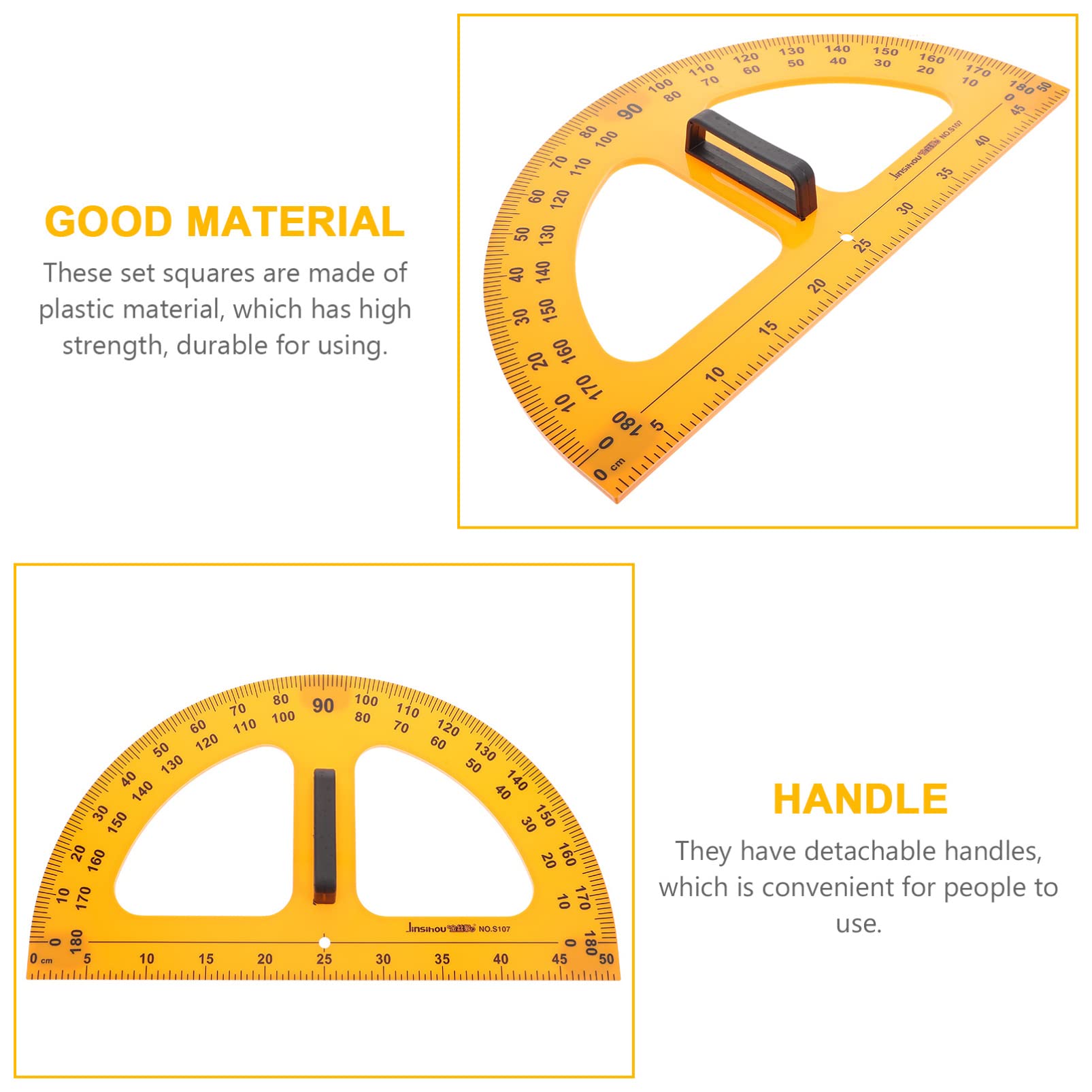 Protractor Actual Size