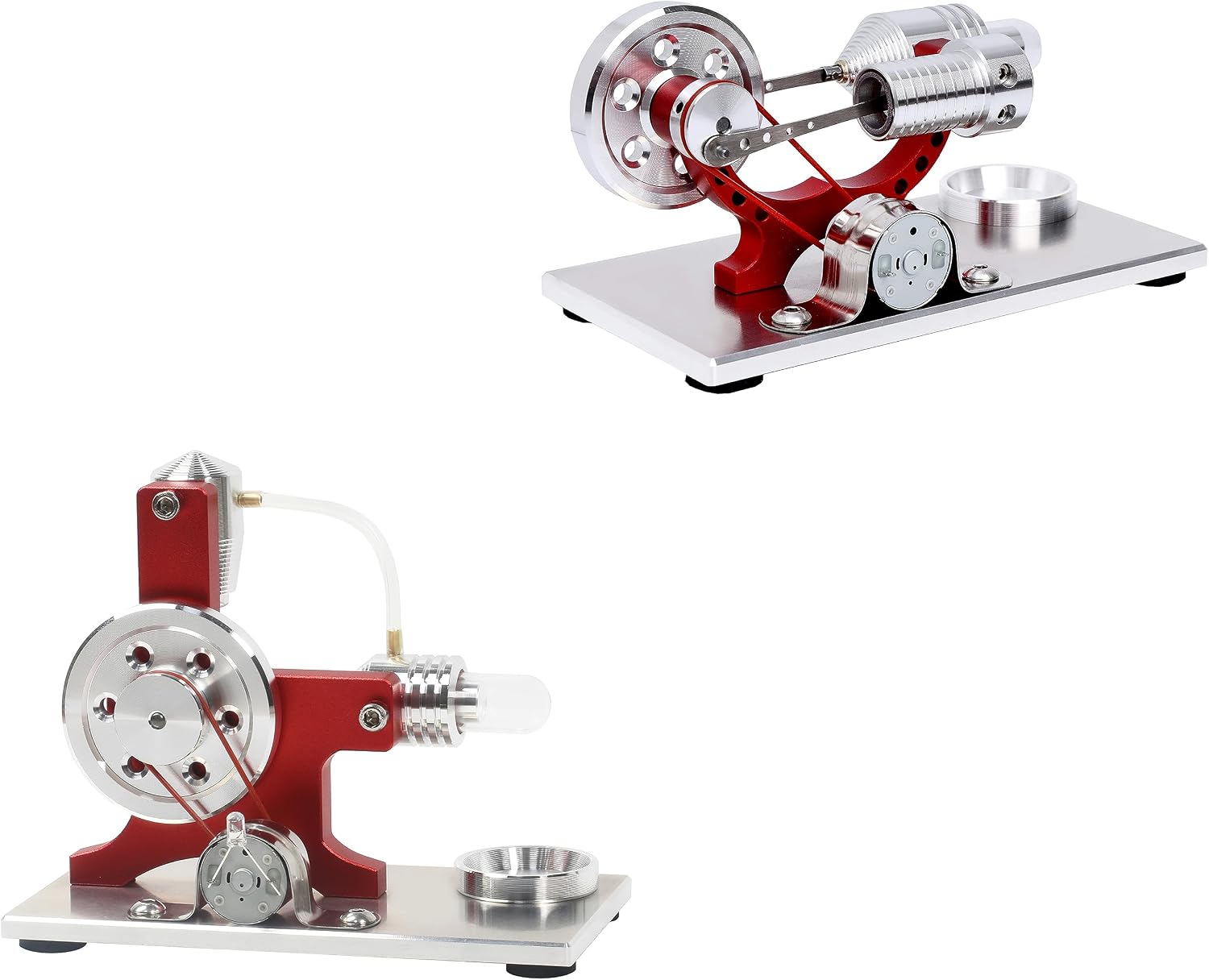 Amazon.com: Sunnytech Hot Air Stirling Engine Motor Model Educational ...