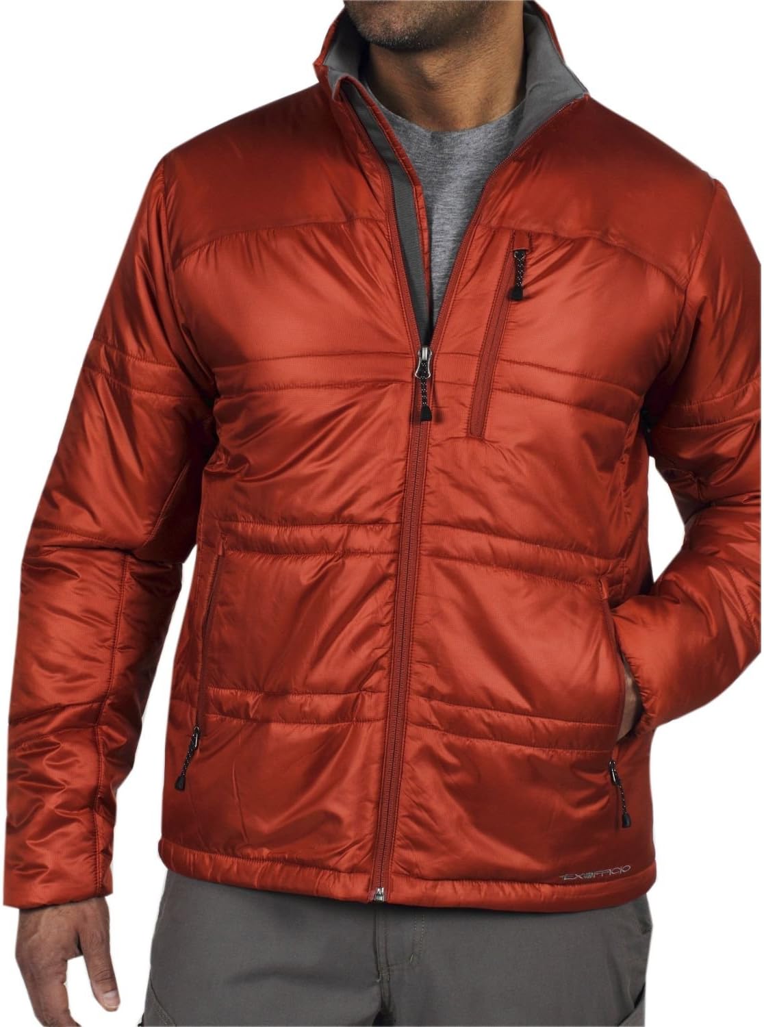 Amazon.com: ExOfficio Men's Storm Logic Jacket, Brick, Small : Clothing ...