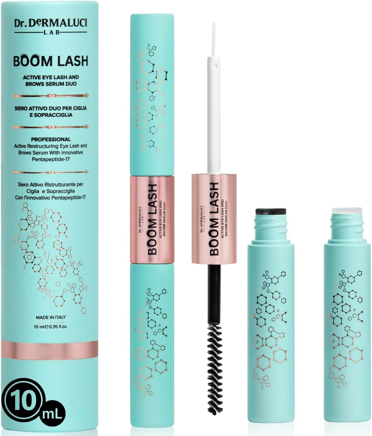 Sérum Fortifiant Cils et Sourcils 10ML XXL BIO | Avec Pentapeptides ...