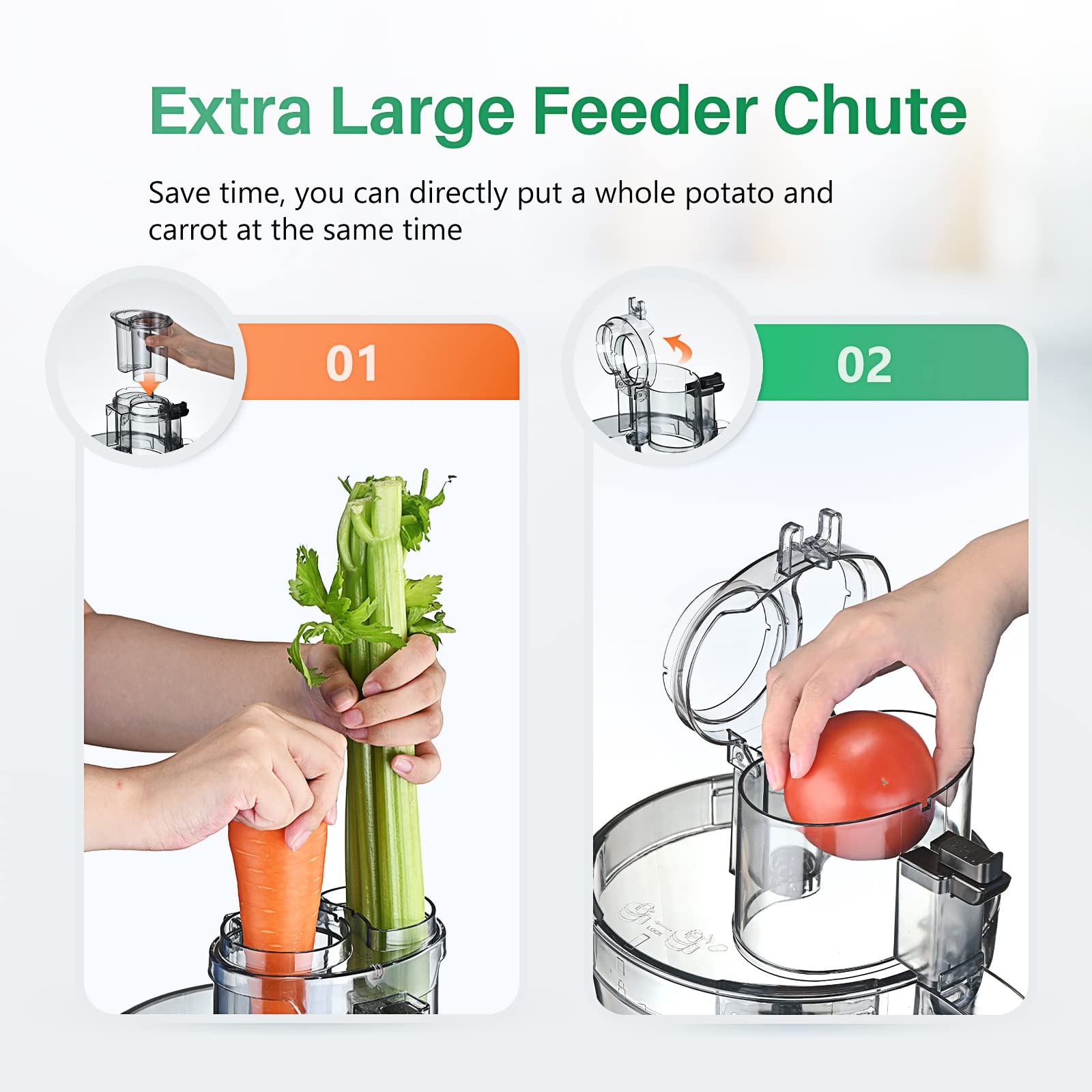 Food Processors - 2022 MAGICCOS 1000W 14 Cup Food Processor, Large Dual ...