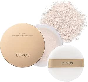Amazon | ETVOS(エトヴォス) ミネラルリフレクティングスキンパウダー 8g #ルーセントエクリュ （仕上げパウダー ツヤ ヒアルロン酸 保湿 ミネラルファンデーション ...