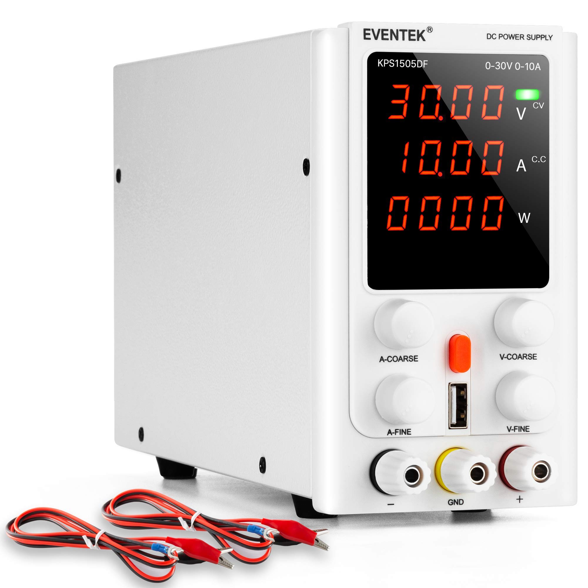 Buy DC Power Supply Variable 30V 10A Eventek Adjustable Sw DC