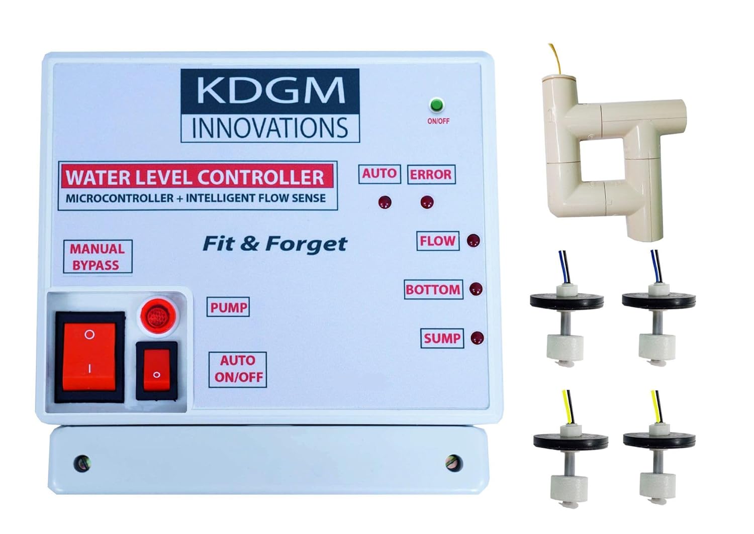 KDGM INNOVATIONS Automatic Tank Water Level Controller Indicator Auto ...