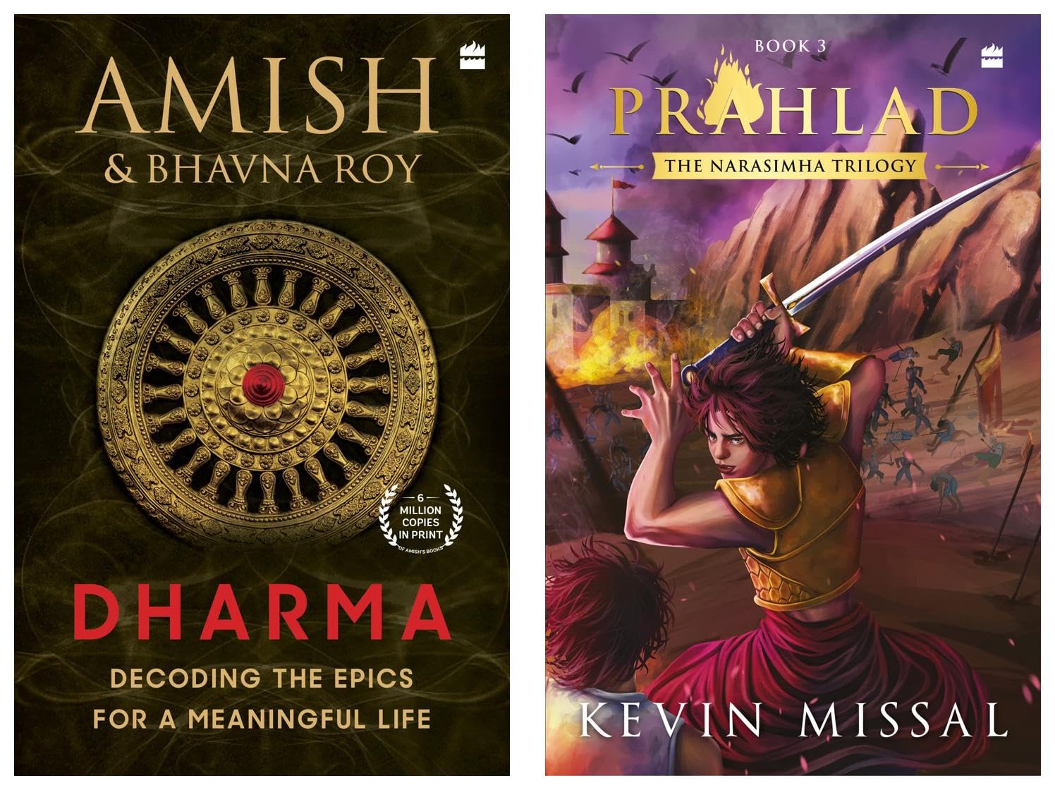 Dharma : Decoding the Epics for a Meaningful Life & Prahlad (Book Three ...