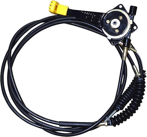 Amazon.com: Universal Throttle Cable, JCB Backhoe Excavator Accelerator ...