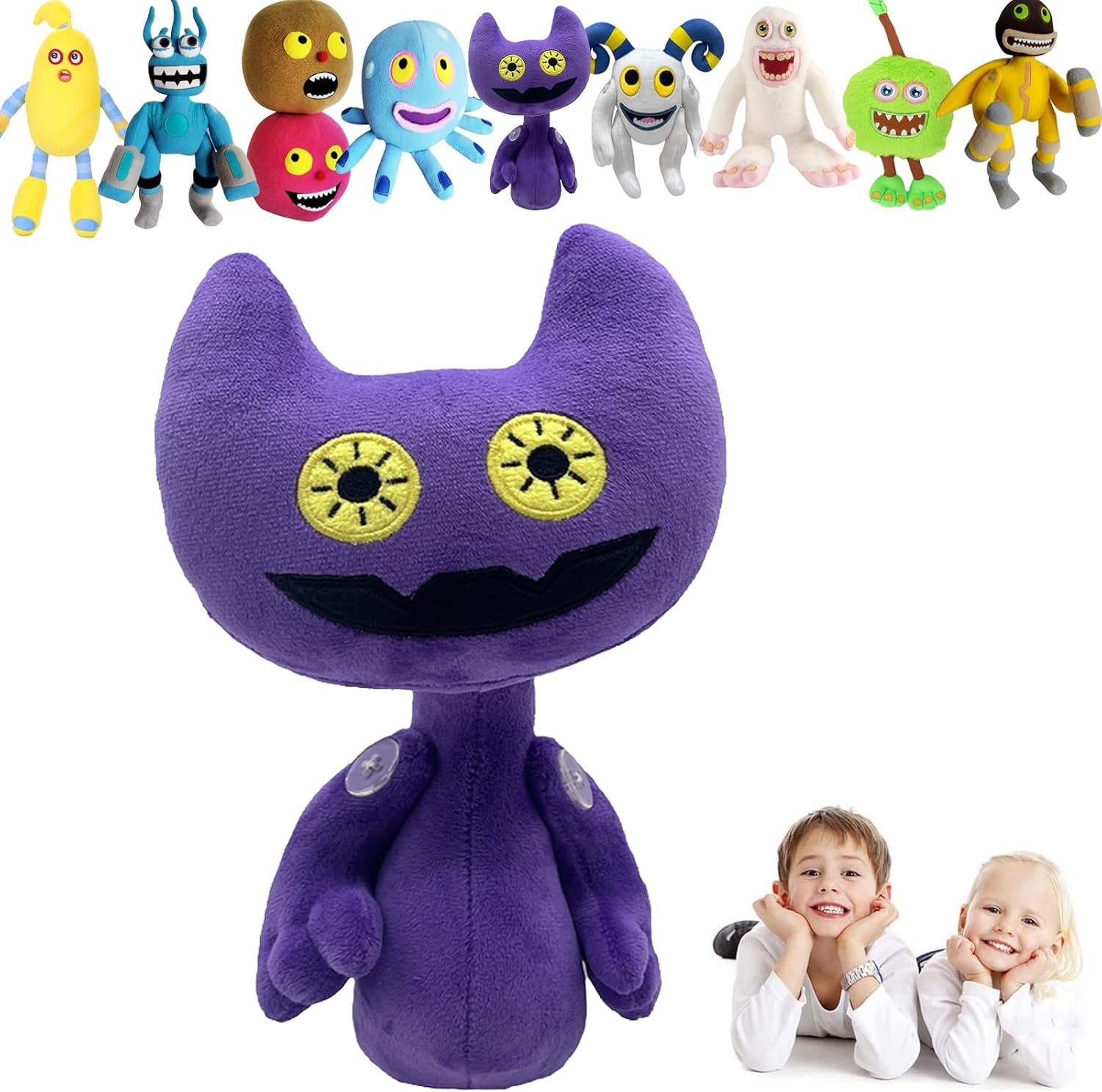My Singing Wubbox Plush Set,2023 Soft Orange Robot Monsters Wubbox ...