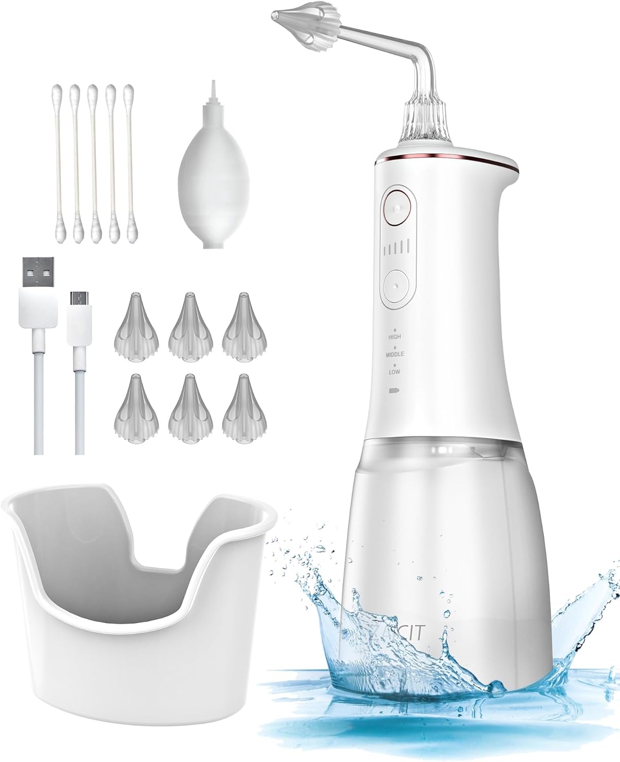 Amazon.com : Powered Ear Wax Removal Kit, Electric Ear Cleaner ...