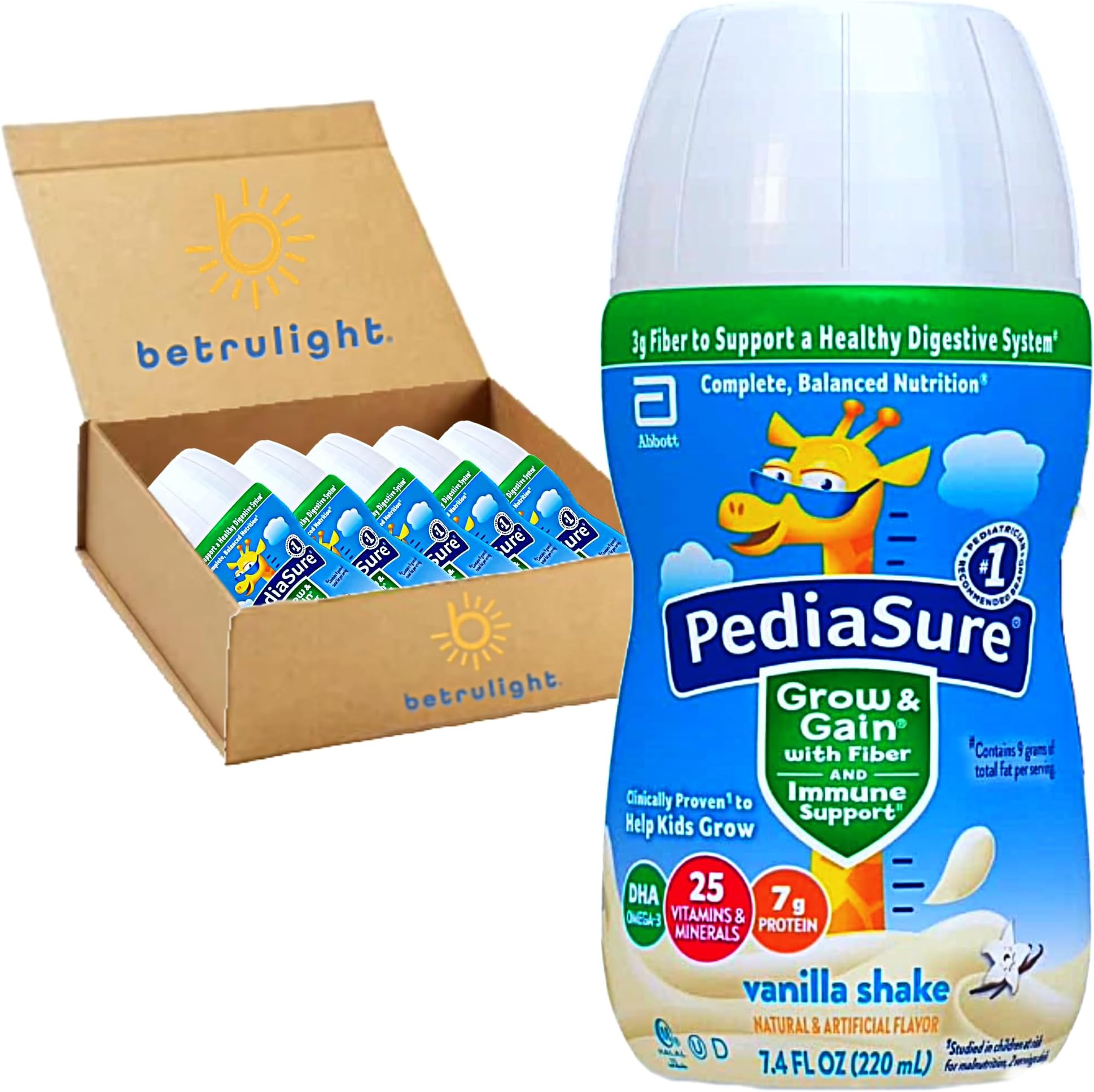 Amazon.com: PediaSure SideKicks Nutrition Shake for Kids, Vanilla, 8 fl ...