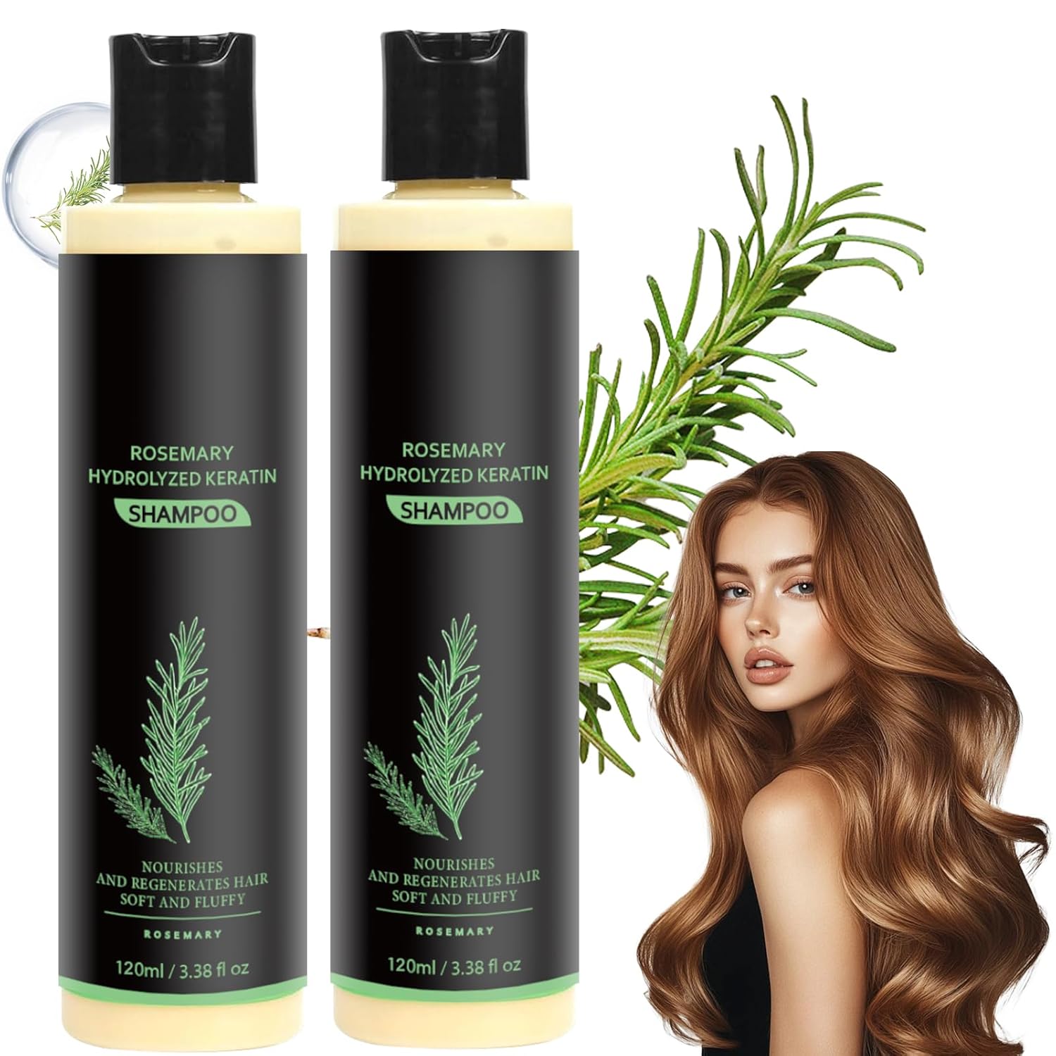 Amazon.com : DaBao Organic Rosemary Hair Growth Shampoo, Suitable for ...