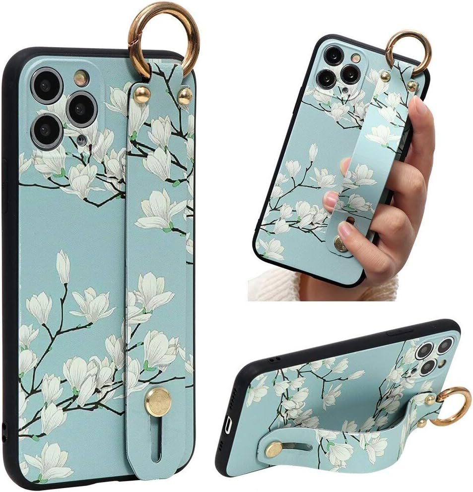 ZhuoFan Case for Apple iPhone 12 Mini Wrist Strap Stand Grip Holder ...