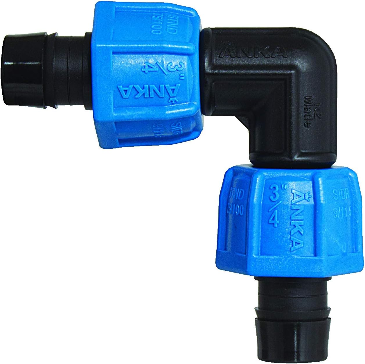 Amazon.com: Watts AE34 ANKA Series High Pressure Poly-Pipe 90° Elbow, 3 ...