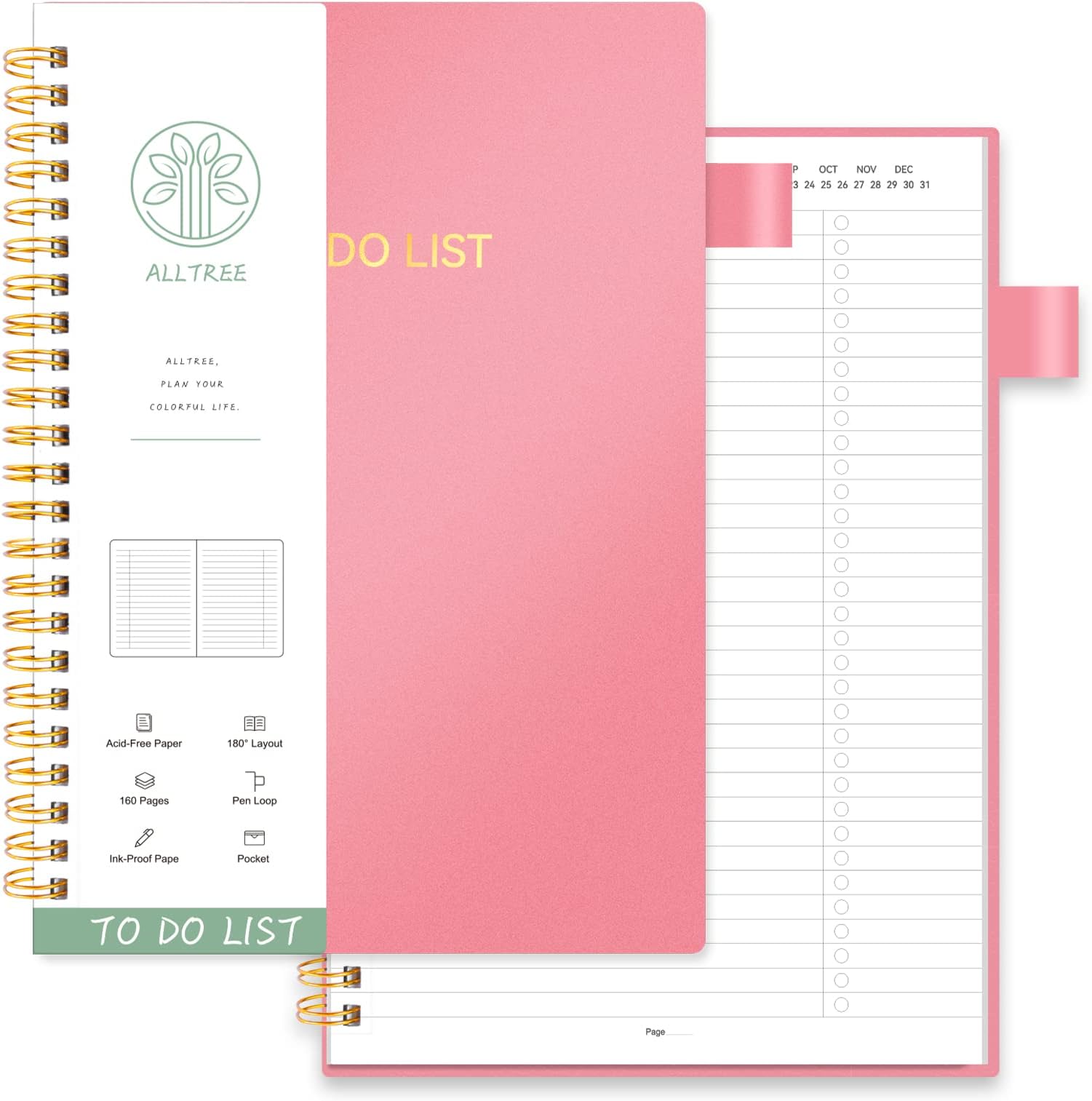 Amazon.com : Paper 'n Such To Do List Notebook - Undated Daily Planner ...