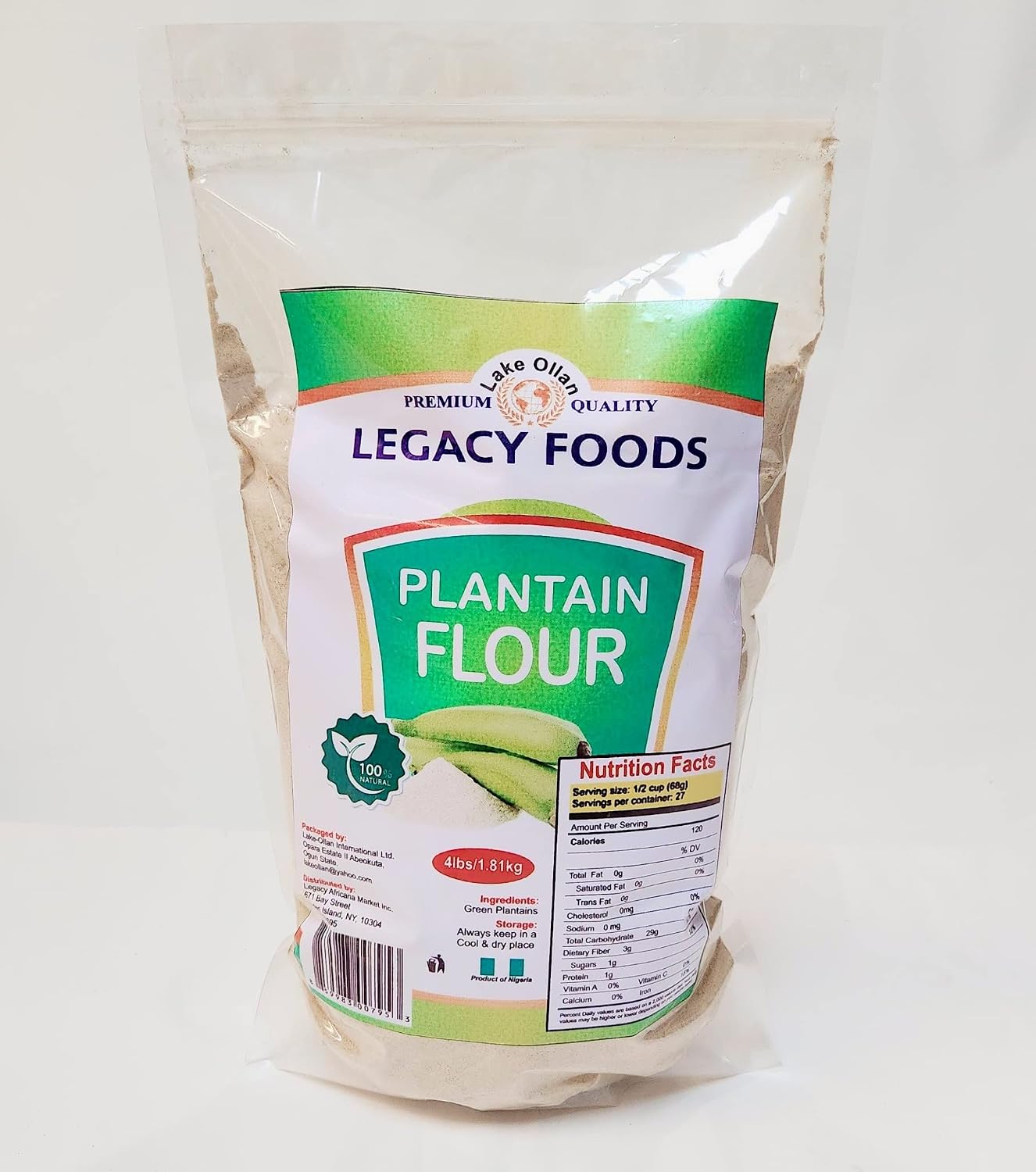 Amazon.com : Plantain Flour : Grocery & Gourmet Food
