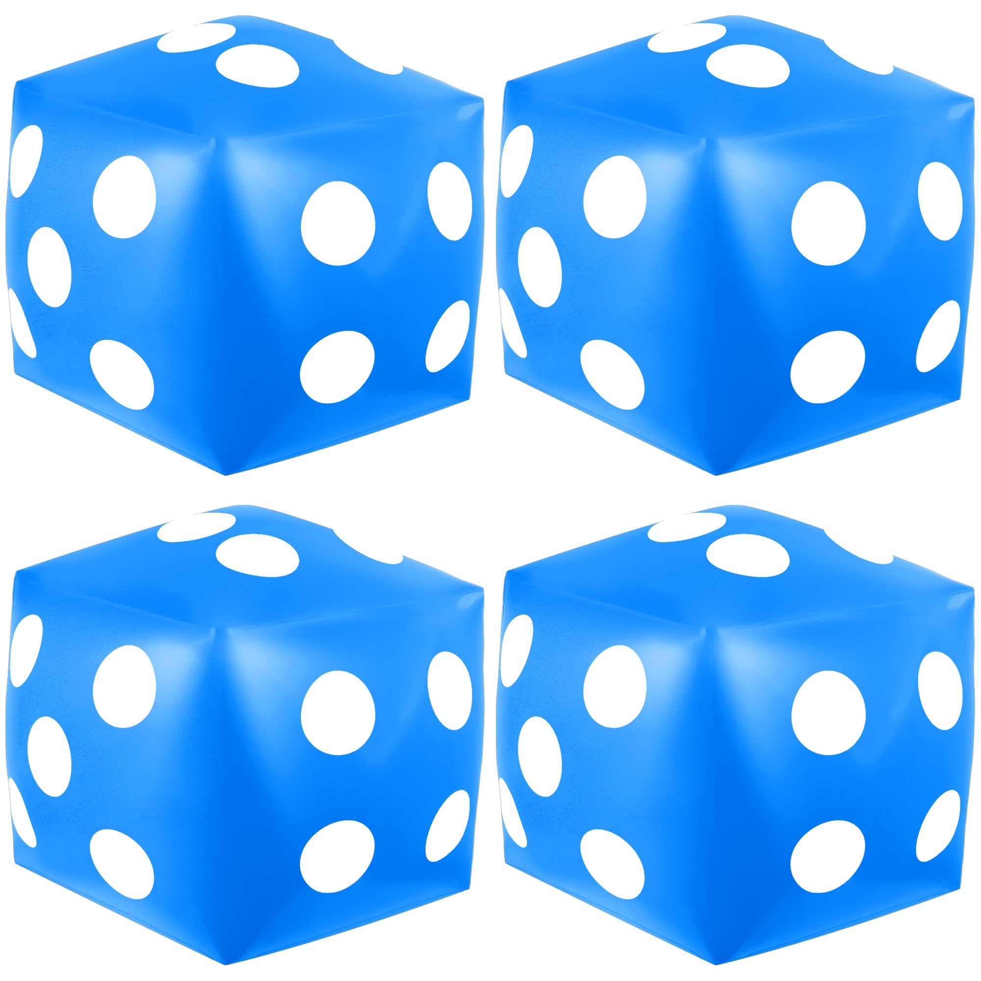 Amazon.com: 4 Pieces Jumbo Inflatable Dice 12.6 Inch Large Inflatable ...