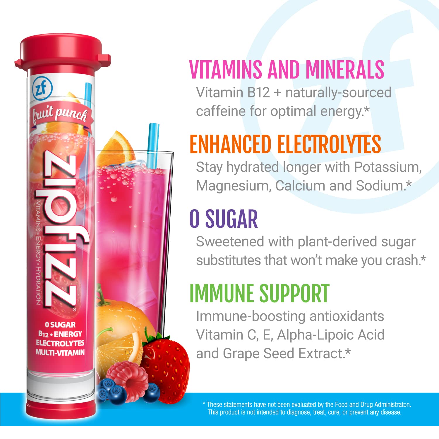 Snapklik.com : Zipfizz Energy Drink Mix, Electrolyte Hydration Powder