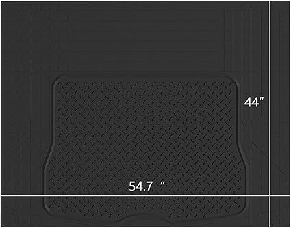 Amazon.com: West Coast Auto Heavy Duty Rubber Trunk Cargo Liner Floor ...