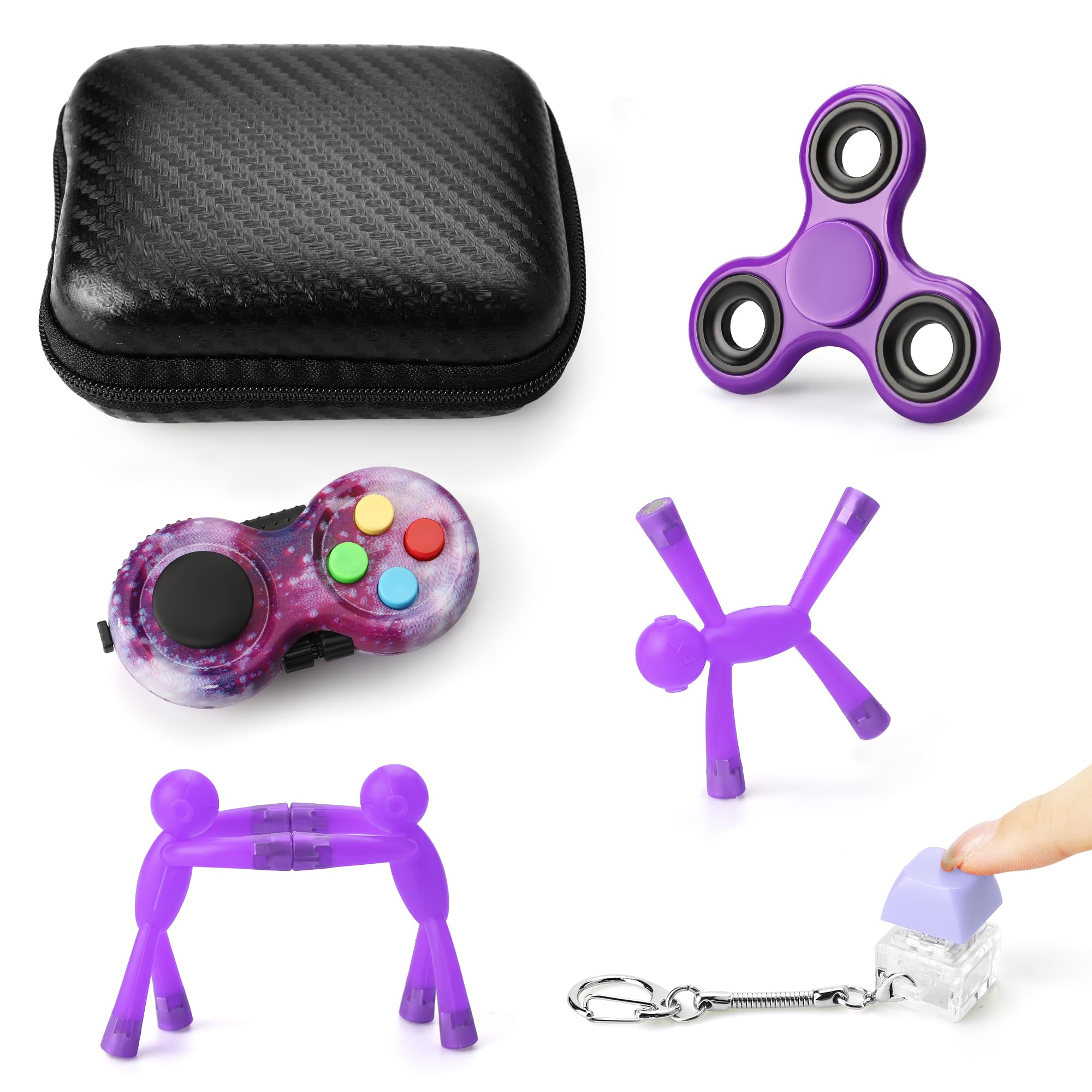 Amazon.com: HTSHO Fidget Toys Adults, Fidgets for Kids 8-12, Adult ...