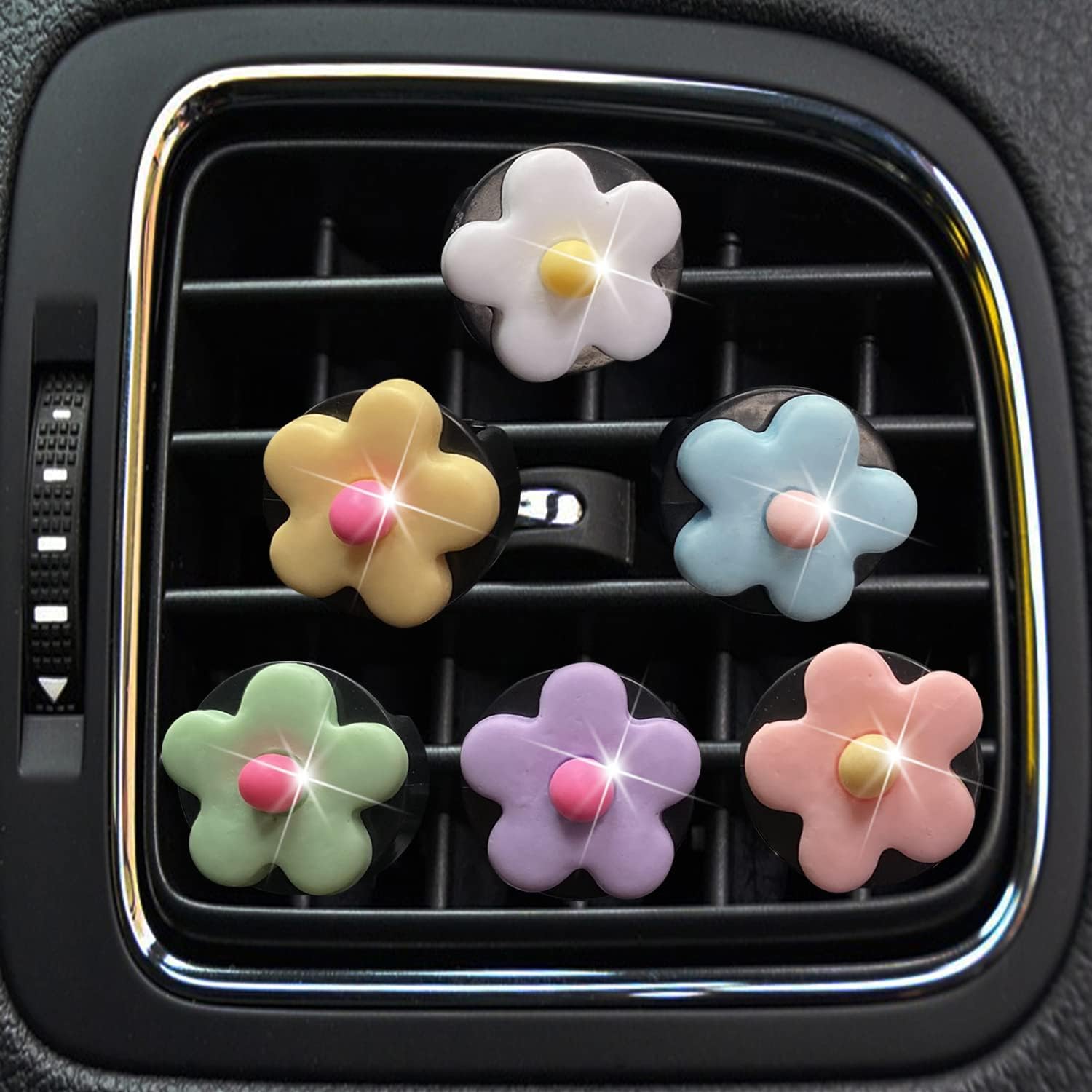 Amazon.com: 4 Pcs Cloud Air Vent Clips, Cute Cloud Car Air Fresheners ...