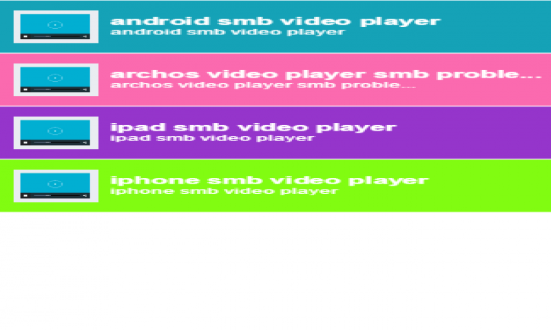 how to smb player video - App on the Amazon Appstore