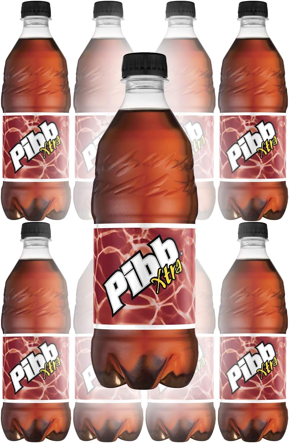 Amazon.com : Pibb Xtra Soda, 20 Fl Oz Bottle (Pack of 8, Total of 160 ...