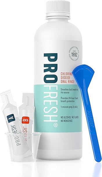 Amazon.com: ProFresh Oral Rinse, 16.9 Ounce, 2 Week Supply, Includes ...