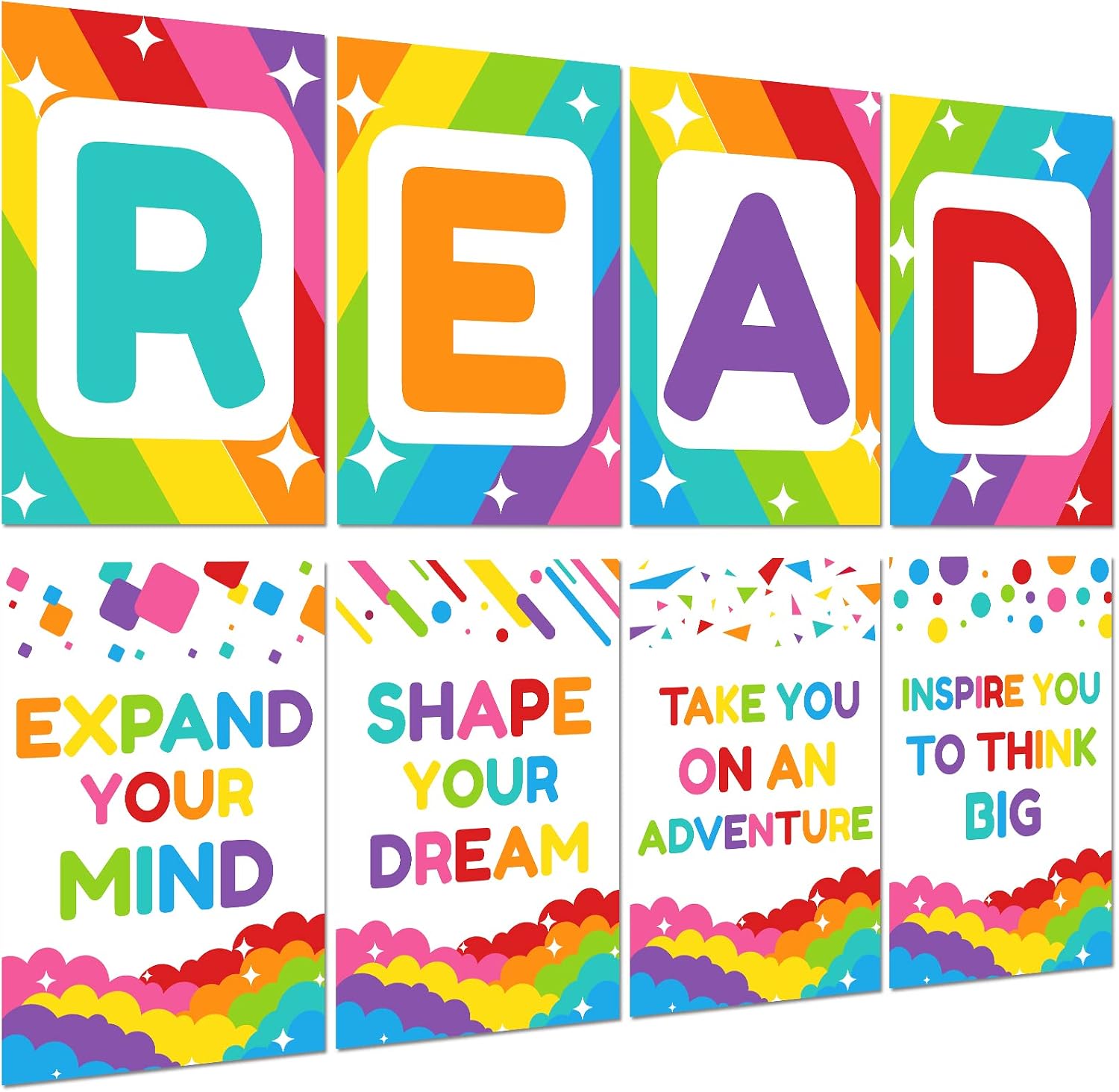 8 Pack Motivational Classroom Decorations Reading Philippines | Ubuy