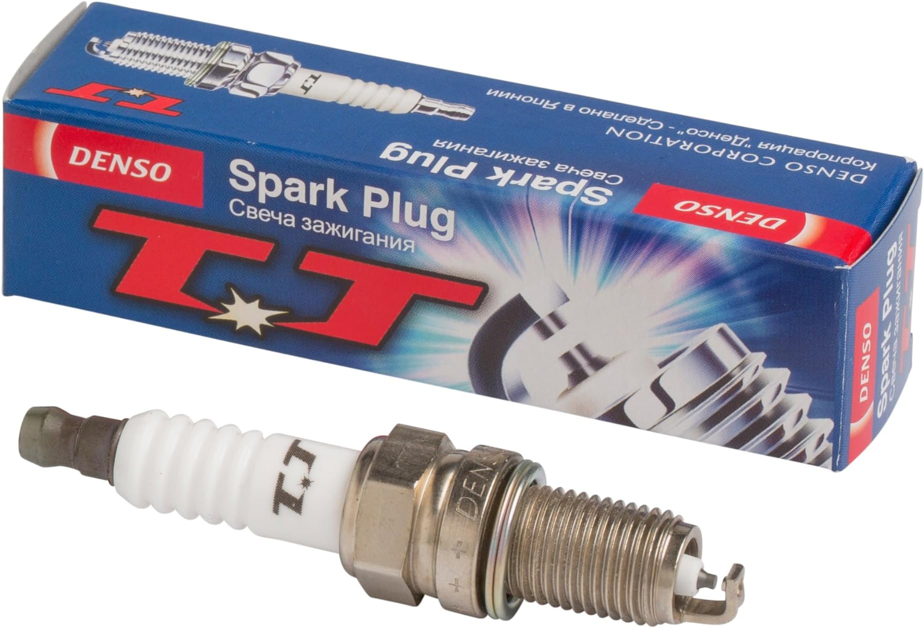Denso K20TT Twin Tip Spark Plug : Amazon.co.uk: Automotive