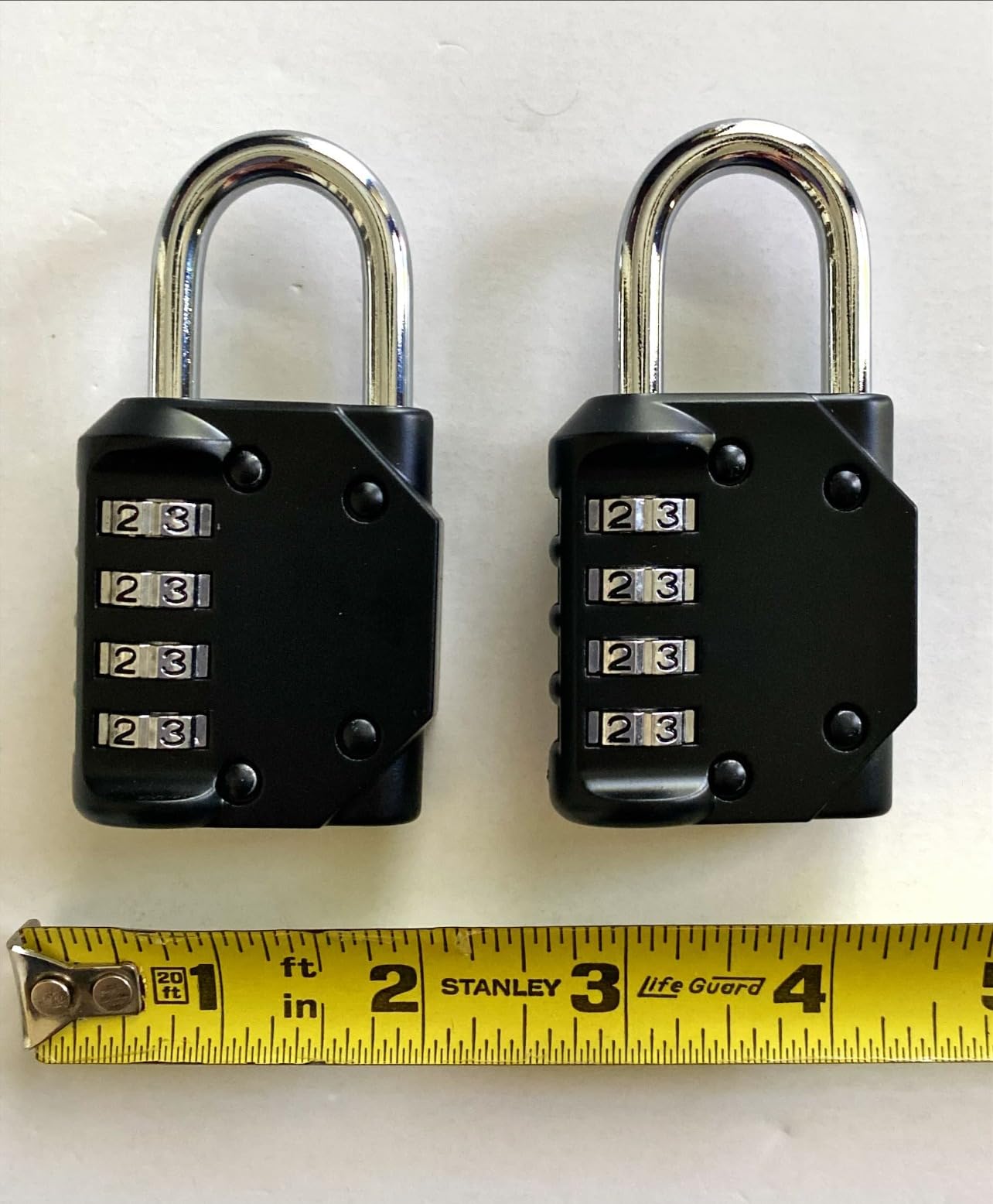 $2/mo - Finance Kingsley Locks 4 Digit Combination Padlock for School ...