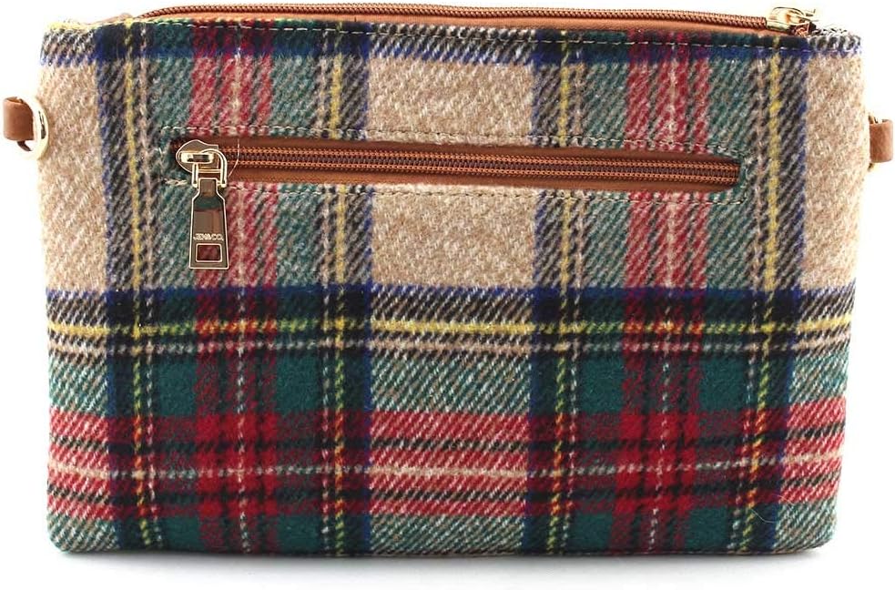 JEN & CO. Meriam Crossbody Bag, Plaid Multicolor - Women's Plaid ...