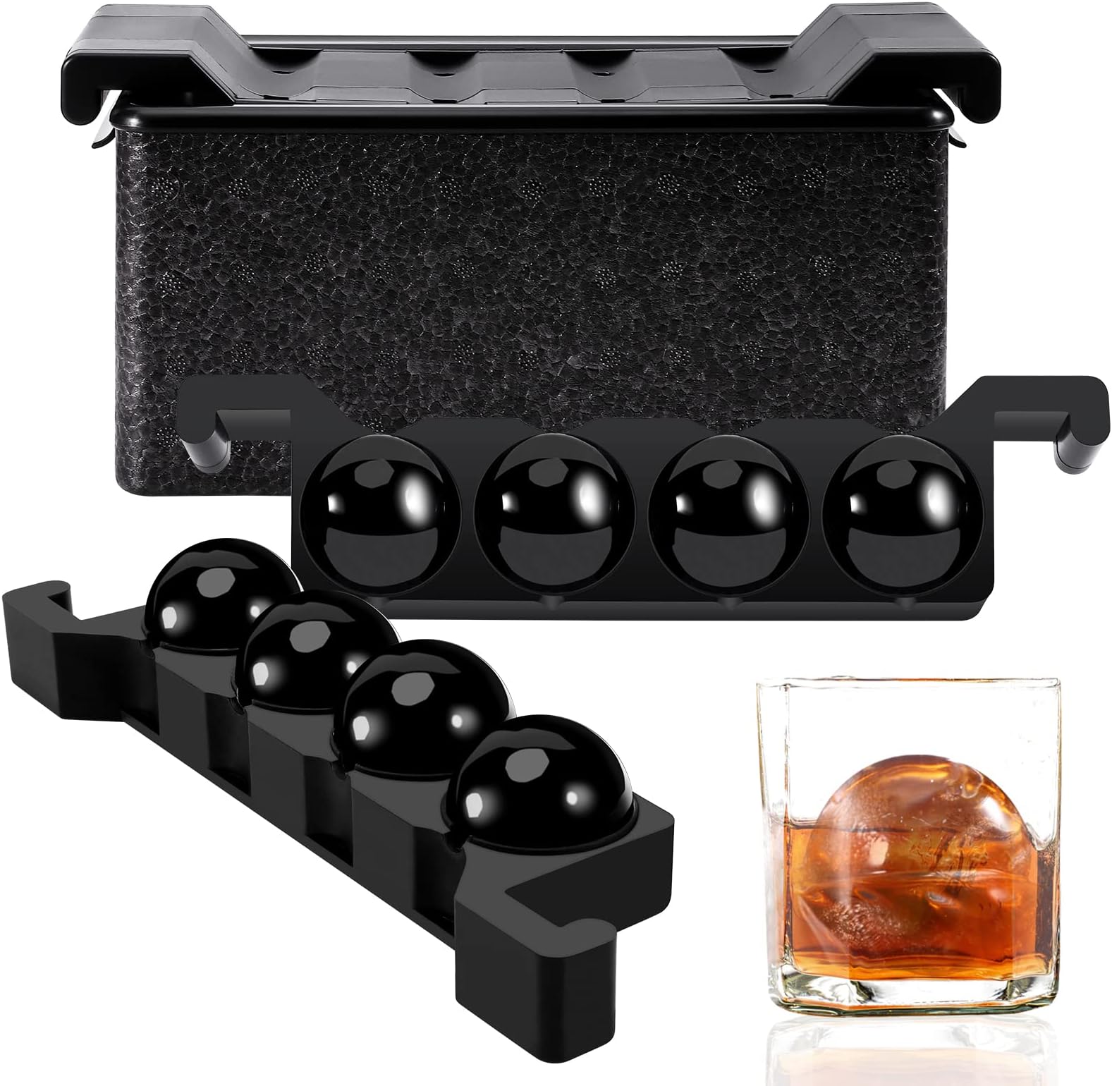 Amazon.com: NAISU N1 Clear Ice Maker [Ball Edition 2.5 Inch], Clear Ice ...