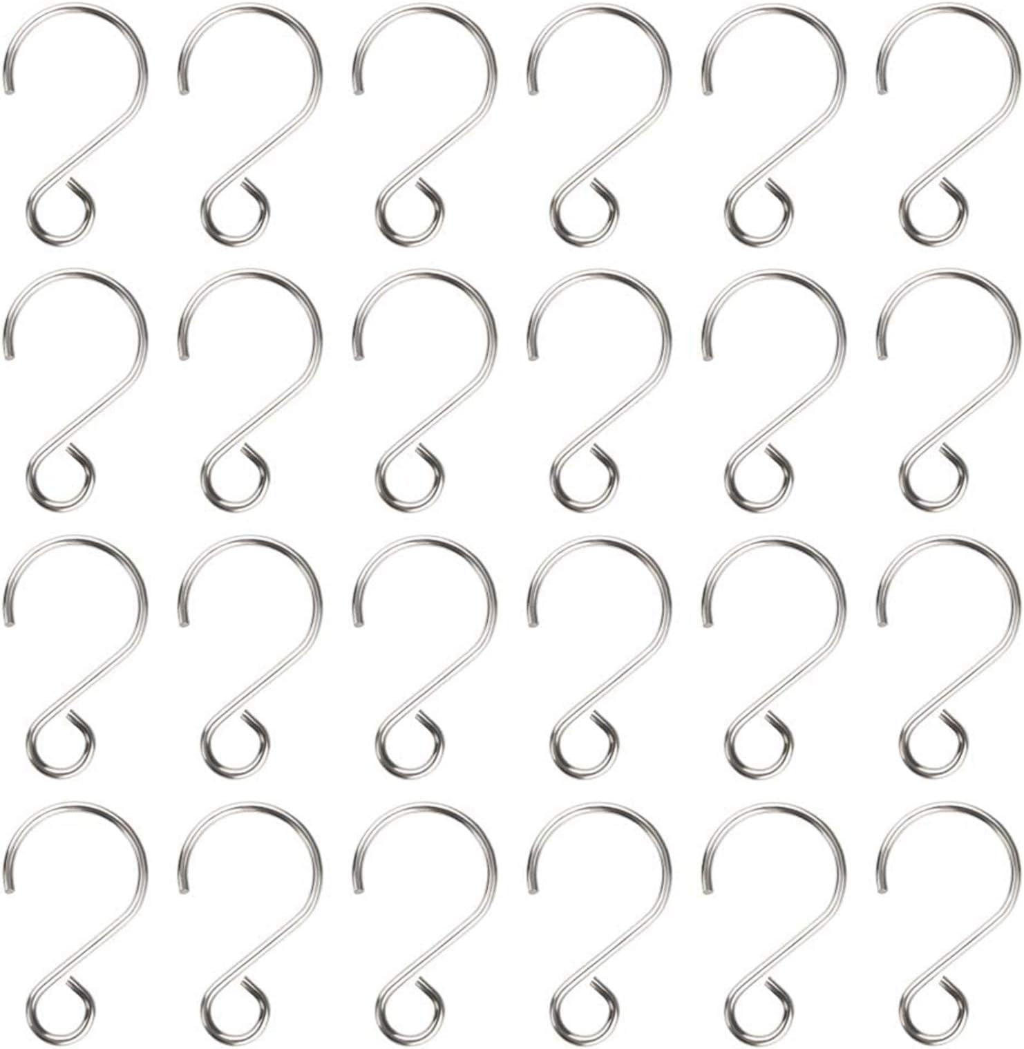 Dadabig 160 PCS S Shape Hooks, Stainless Steel S Hooks for Hanging ...