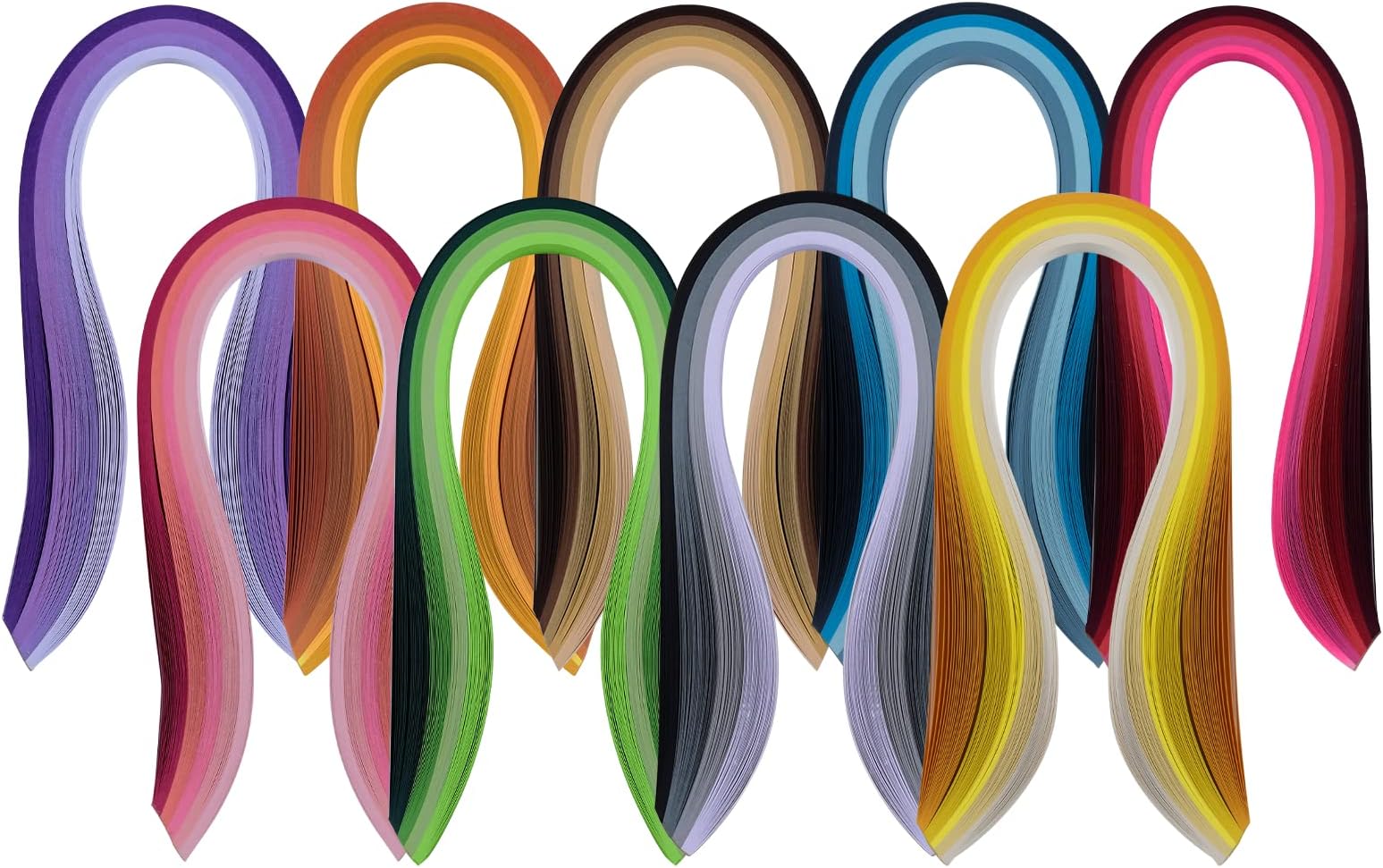 27 Colours Paper Quilling Jagowa Quilling Paper Set Colourful Lucky ...