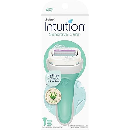 Amazon.com: Schick Intuition Razors for Women with Sensitive Skin | 1 ...