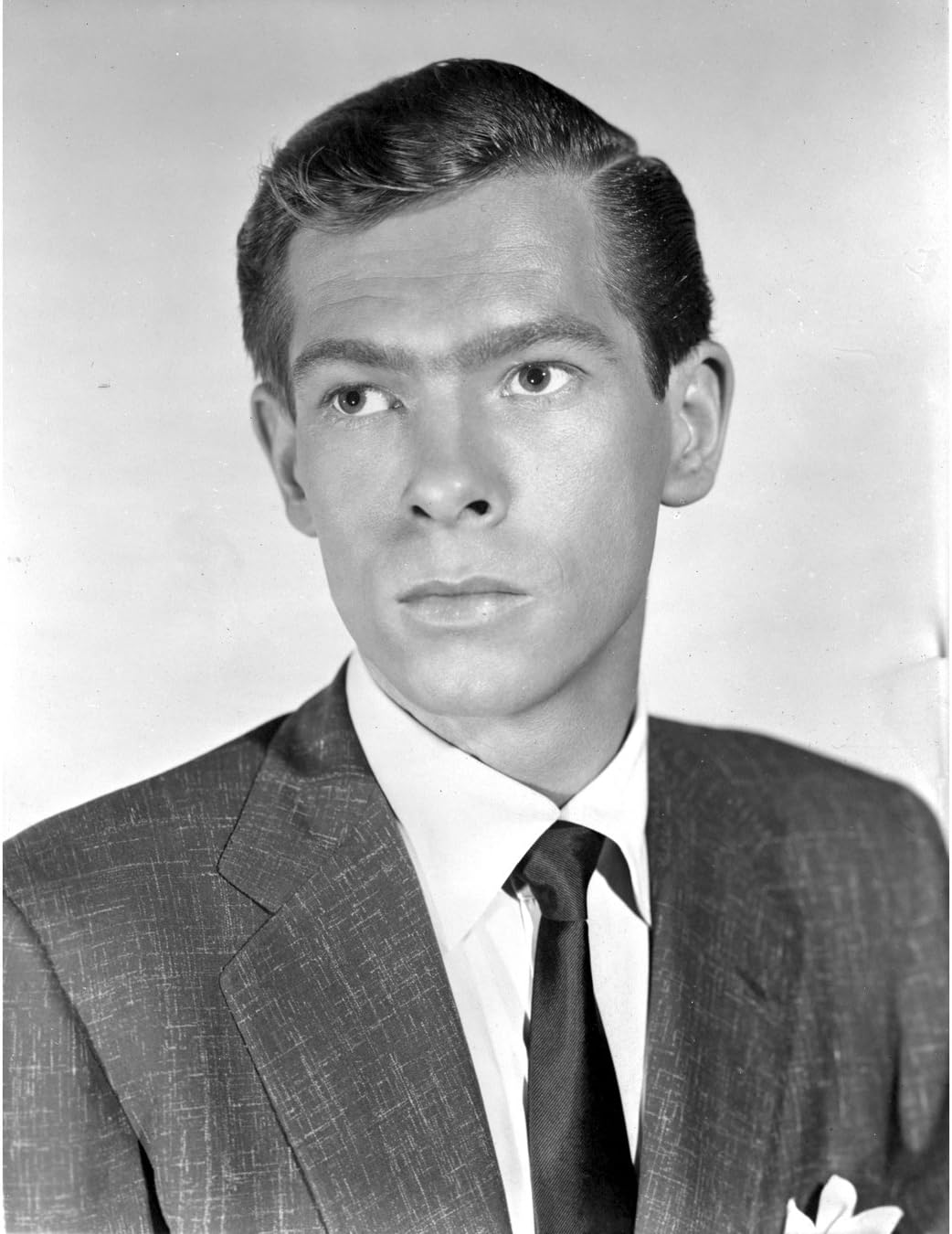 Amazon.com: Globe Photos ArtPrints Johnnie Ray Looking Serious in Black ...