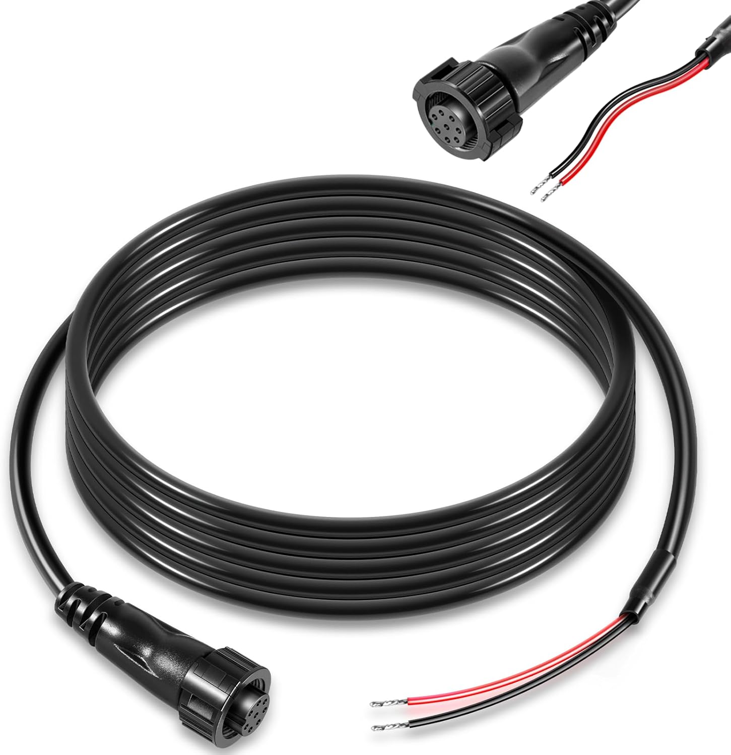 Amazon.com: PC 12 Power Cord 6' Power Cable Fit for Humminbird SOLIX ...