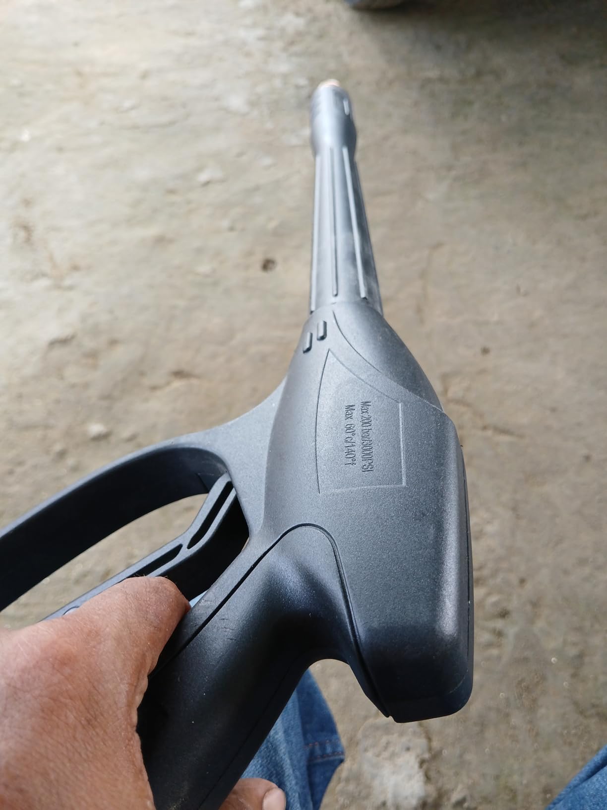 AWE INDUSTRIES Long Gun High-Pressure Gun 4000 PSI 280BAR High pressure ...