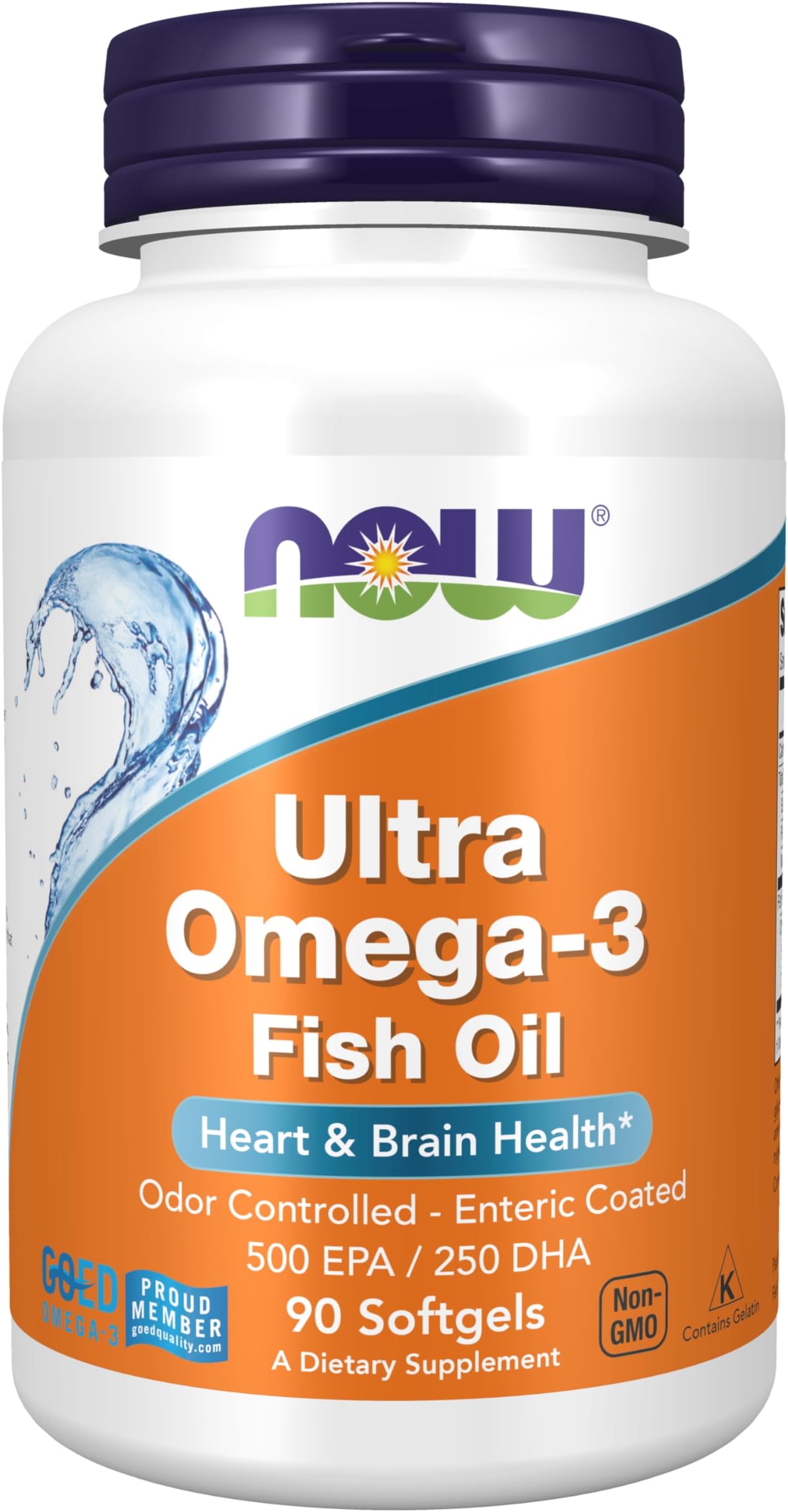 Amazon.com: NOW Foods Supplements, Omega-3 180 EPA / 120 DHA ...