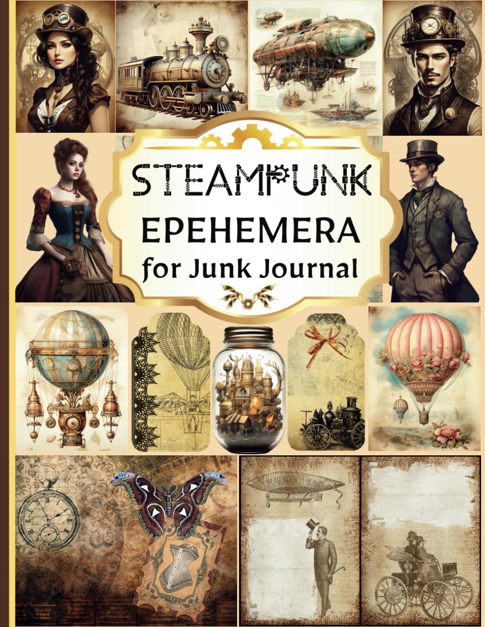 Free Steampunk Scrapbook Elements Steampunk Clipart, Printable