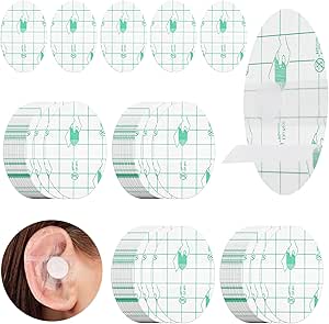 Amazon.com: Ear Covers for Shower, 120 Pieces Waterproof Ear Stickers ...